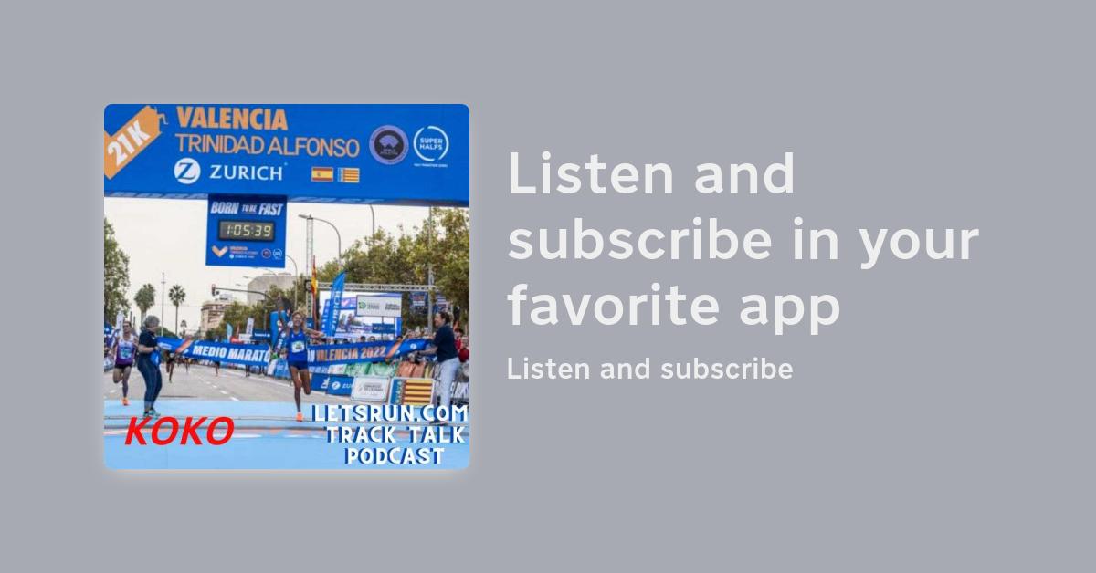 Valencia Half Delivers, Koko, Fast Food and Booze, + The Future of ...