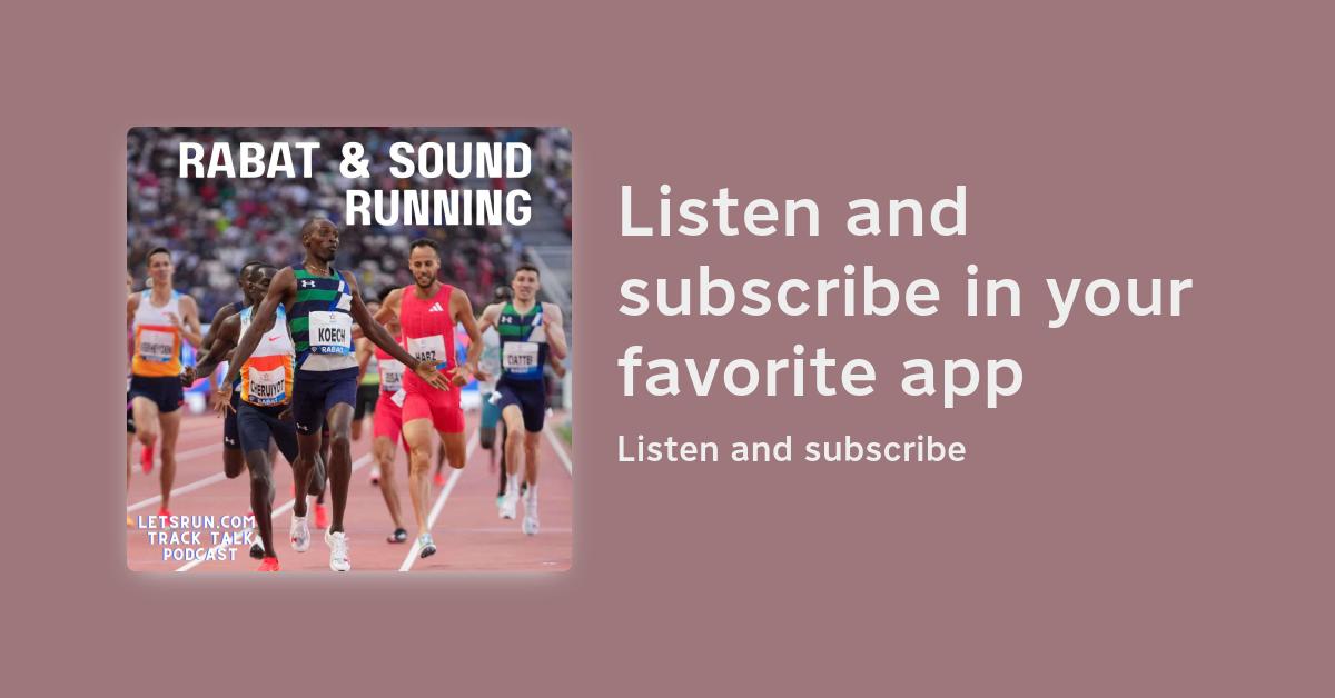 What?! Jonah Koech (Guest) 3:31 DL Win, Athing Mu Races, Chebet vs the ...