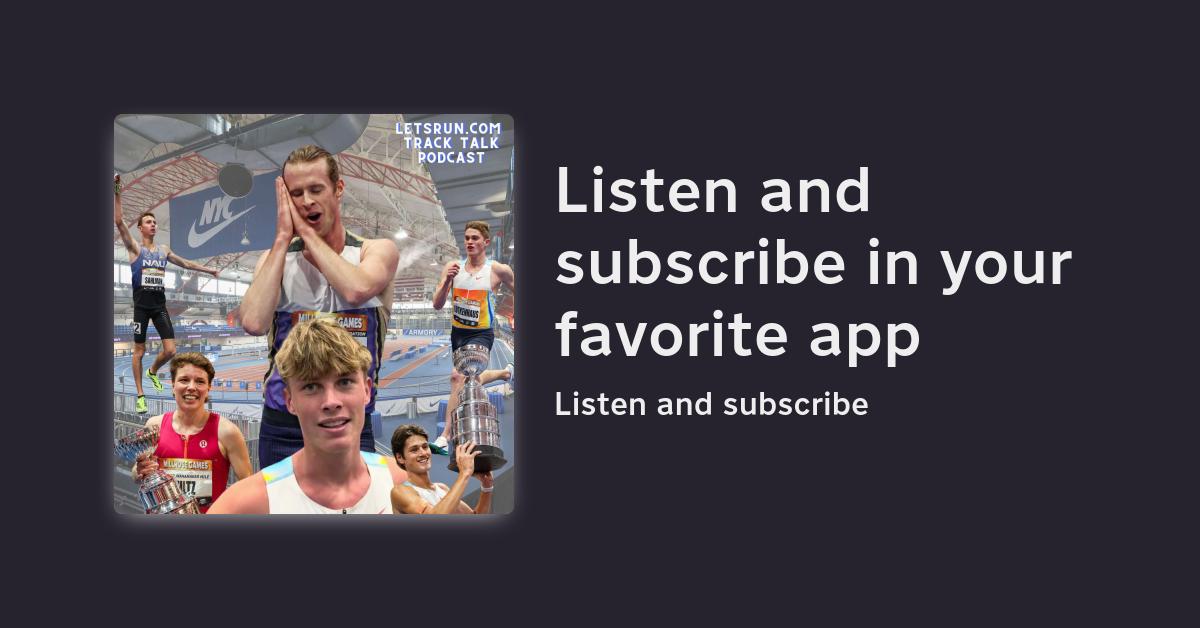 Sam Ruthe 3:48 Mile @ 16, Cole Hocker #1 in World?, Millrose, Kiplimo's ...
